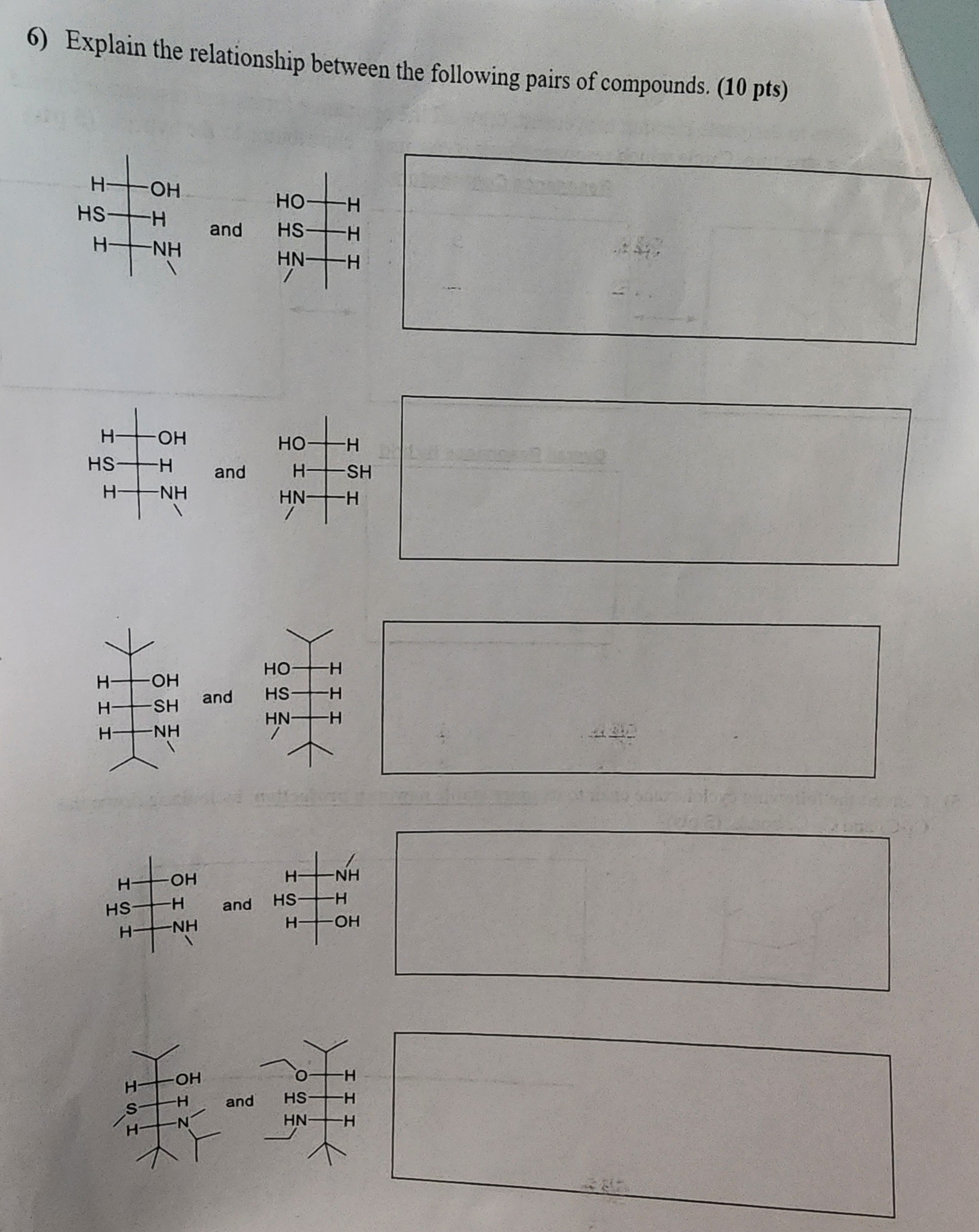 Solved Explain the relationship between the following pairs | Chegg.com
