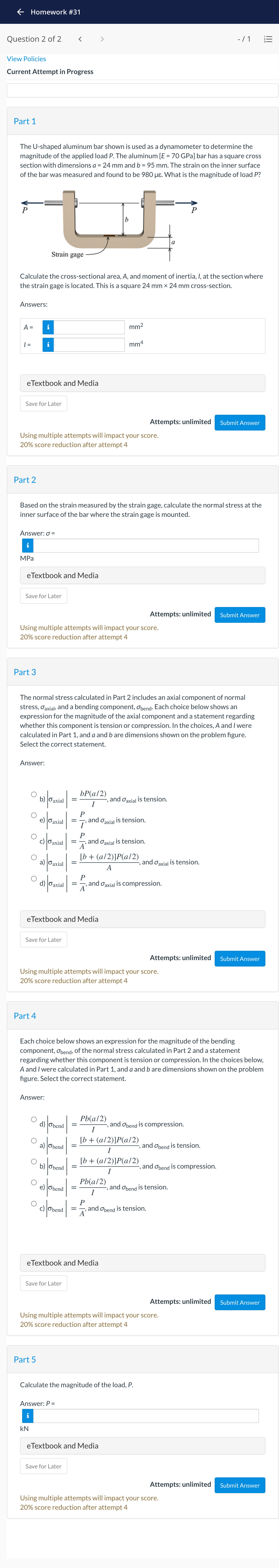 Solved f Homework #31 Question 2 of 2 - 71 III View | Chegg.com