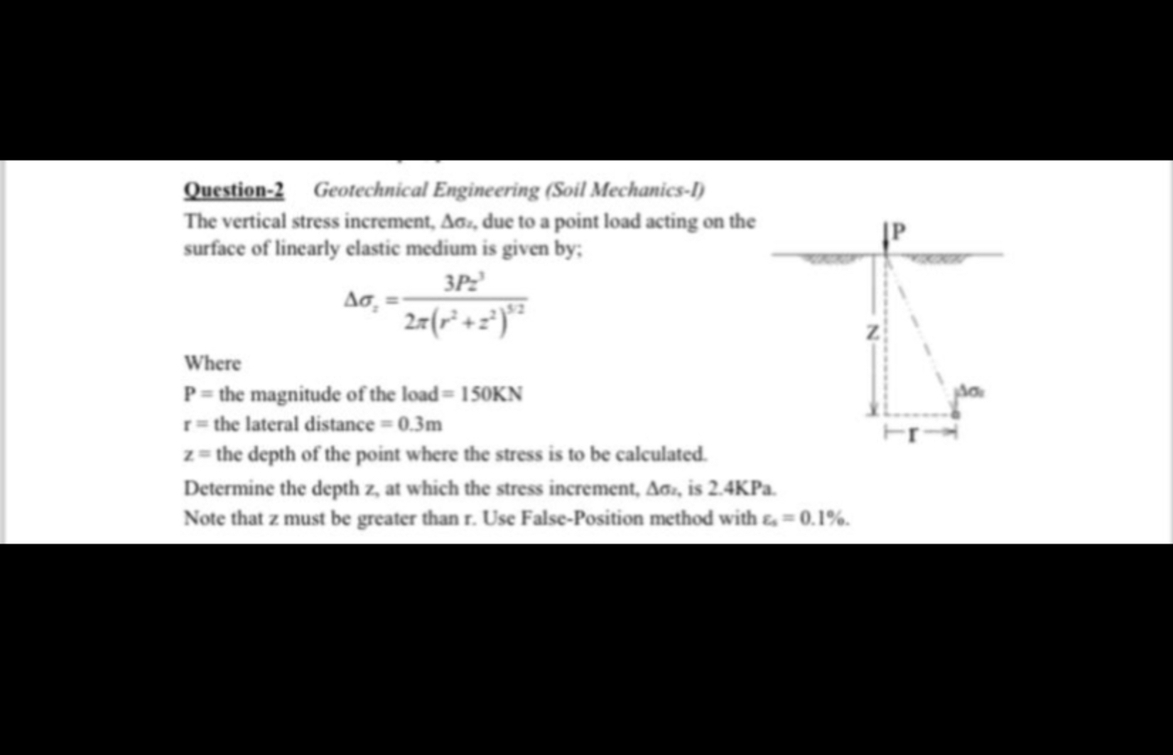 Solved Question-2 ﻿Geotechnical Engineering (Soil | Chegg.com