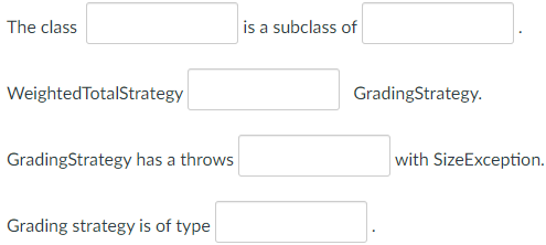 Solved ava lang app grading. Grade Comparable compare | Chegg.com