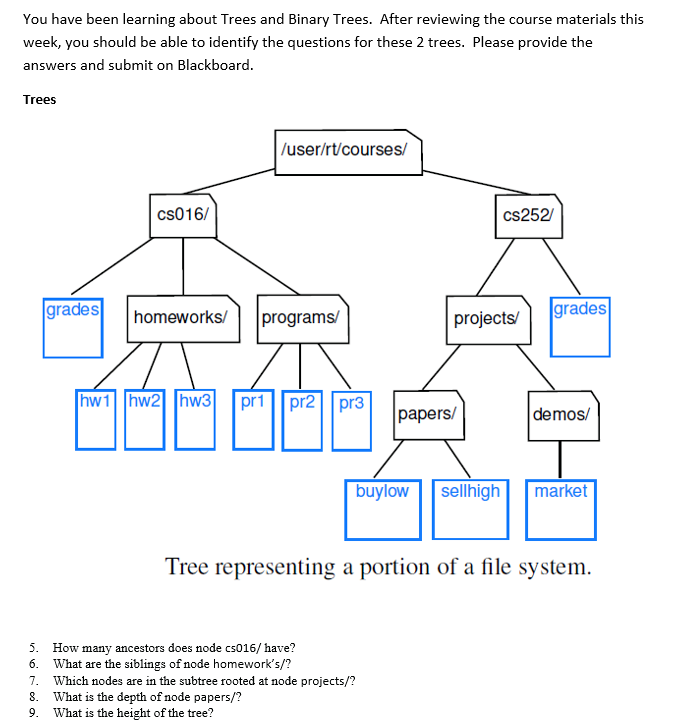 Solved How Many Ancestors Does Node Cs016 havewhat Are 7447