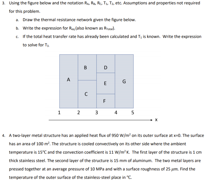 Solved 3. Using the figure below and the notation Ra, RB, | Chegg.com