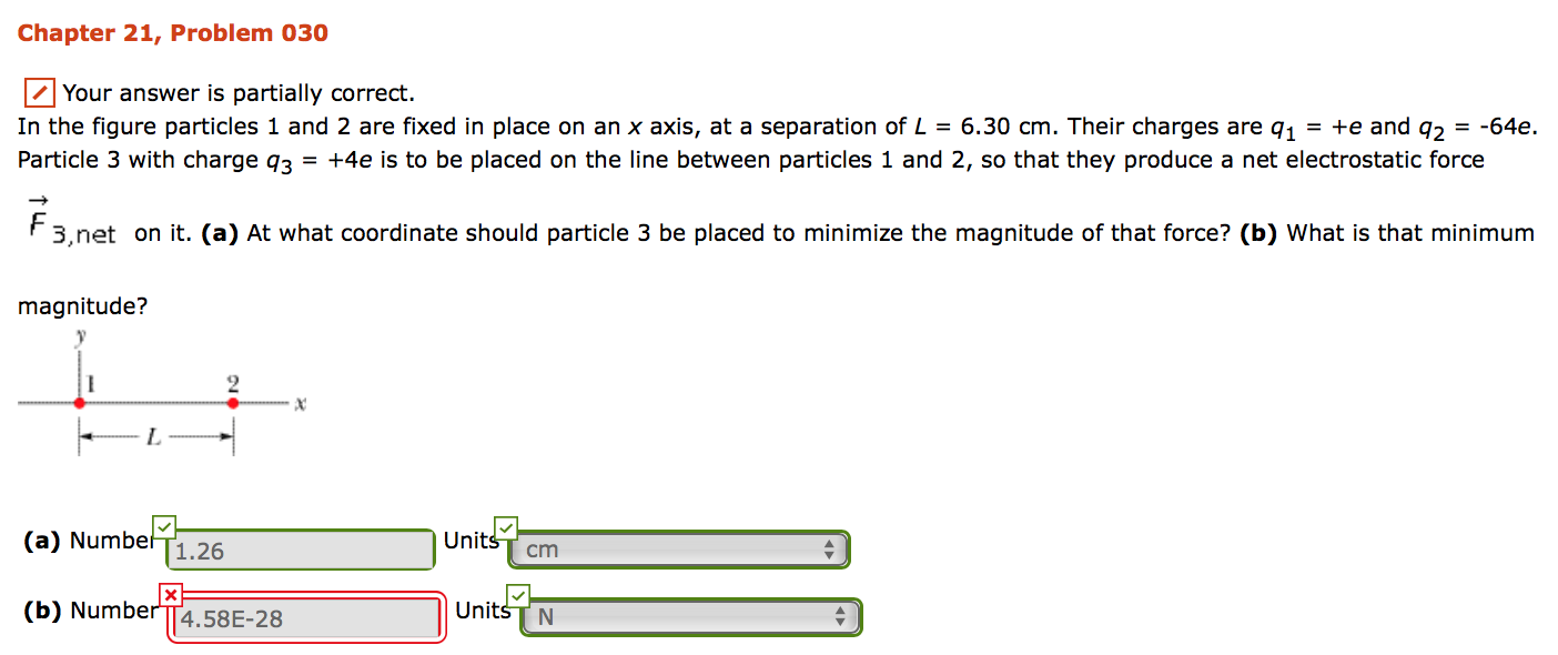 Solved Chapter 21 Problem 030 Your Answer Is Partially 9842