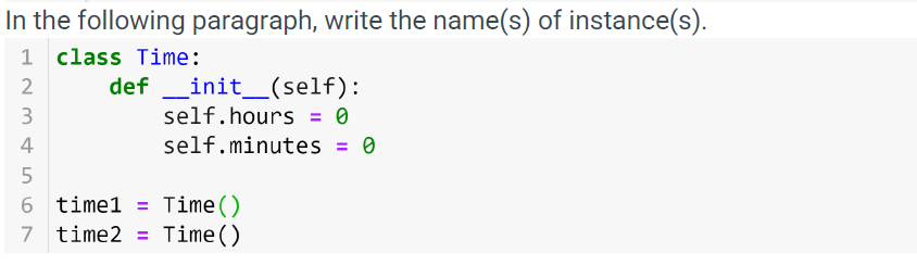 Solved Is area-code a class attribute or an instance | Chegg.com