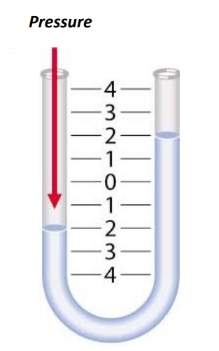 Solved Pressure is applied from a gas cylinder to one side | Chegg.com