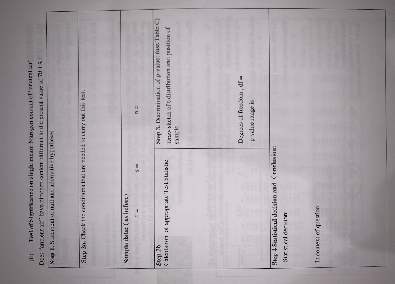 Solved Test of Significance on single mean: Nitrogen content | Chegg.com