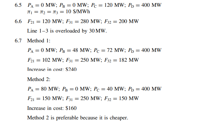 Solved Please answer 6.6 NOT 6.5, I provide the answer for | Chegg.com
