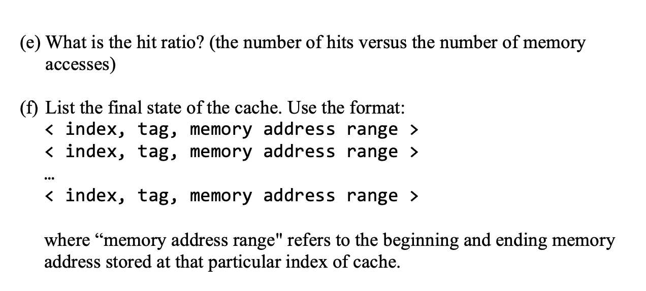 Solved 4. (30 points) For a direct-mapped cache design with | Chegg.com