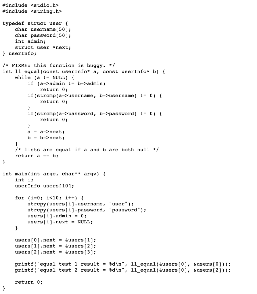 I need help with a c programming question. I need | Chegg.com