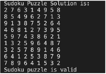 Solved Write a C program to validate the solution to the | Chegg.com