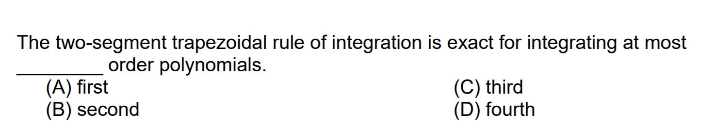 Solved Numerical methods question. Please solve clearly and | Chegg.com