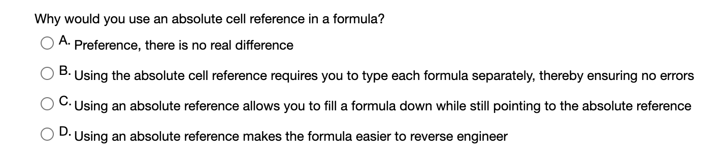 solved-why-would-you-use-an-absolute-cell-reference-in-a-chegg