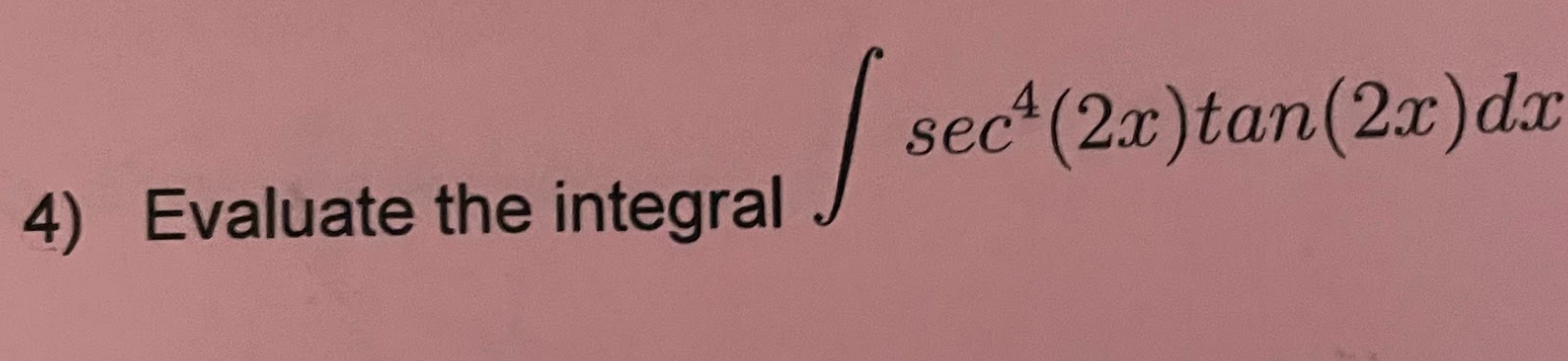 Solved 3 Evaluate The Integral ∫exsinxdx4 Evaluate The