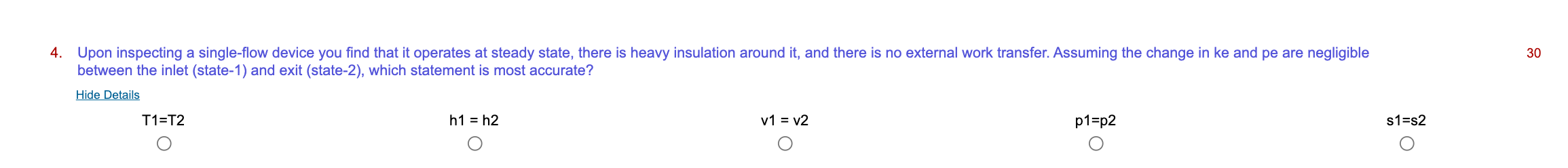 Solved 4. Upon inspecting a single-flow device you find that | Chegg.com