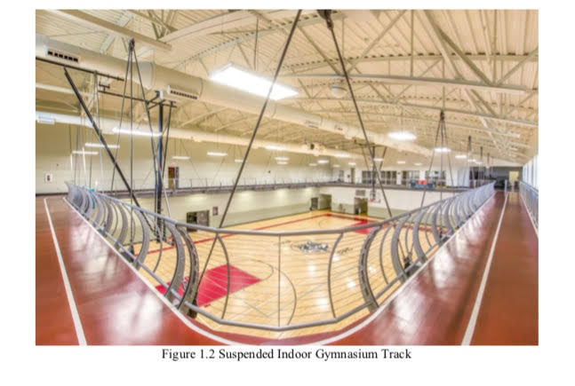 Structural steel design – Tension The indoor track | Chegg.com