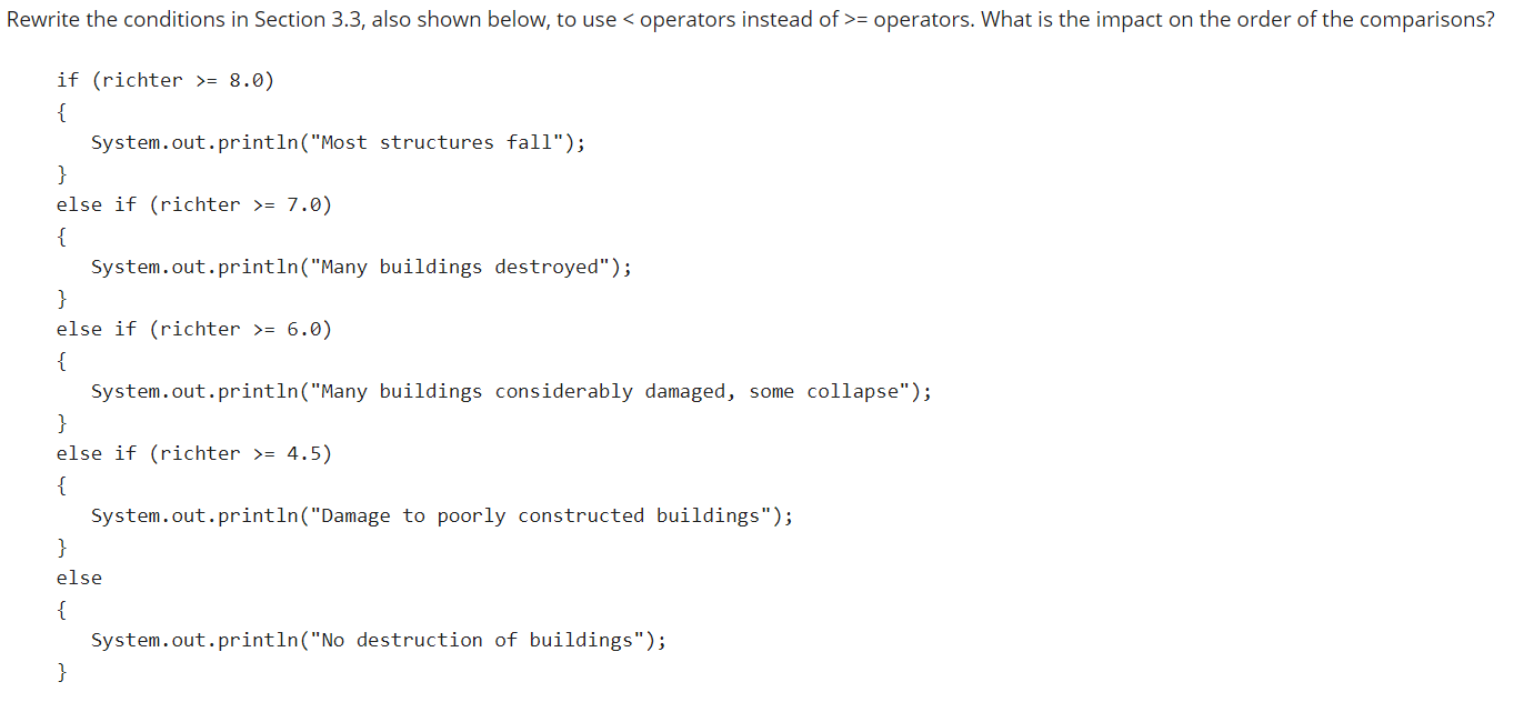 Solved Rewrite the conditions in Section 3.3, also shown | Chegg.com