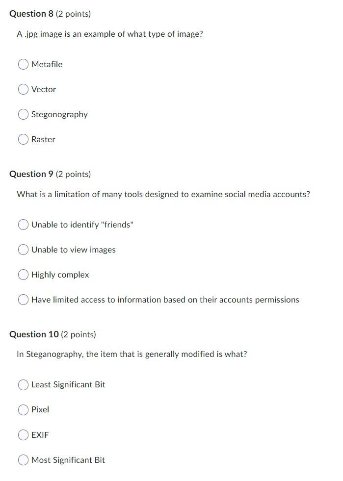 Solved A.jpg image is an example of what type of image? | Chegg.com