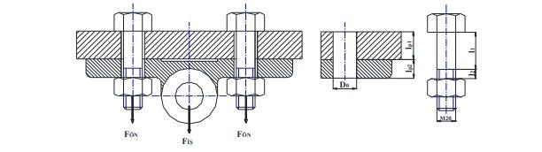 Solved In the bolt connection shown in the figure, the two | Chegg.com