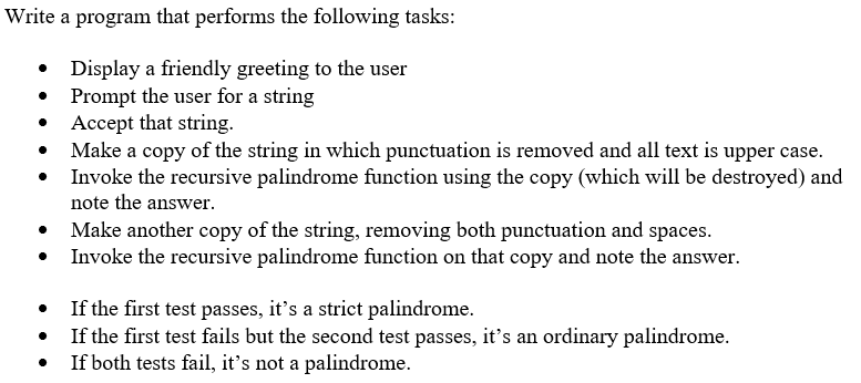 Solved Language Is C My Code Is Supposed To Read A String 