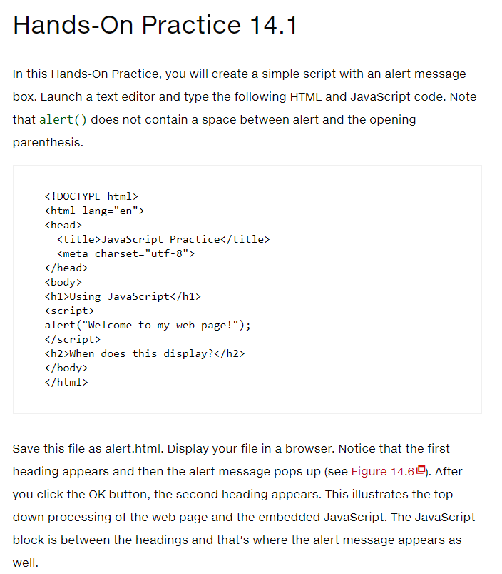 Solved Hands-On Practice 14.4 In this Hands-On Practice, you | Chegg.com