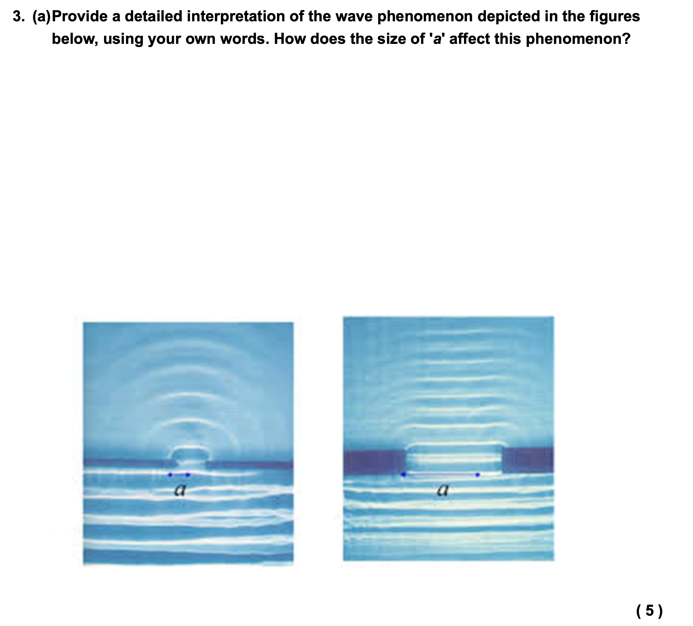 Solved (a)Provide a detailed interpretation of the wave | Chegg.com