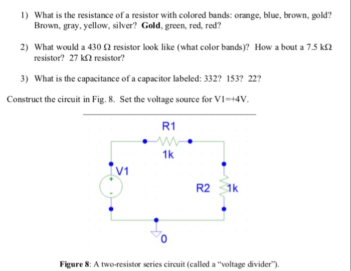 Solved 1st Band 2nd Band 3rd Band Multiplier Tolerance 1% 2% | Chegg.com