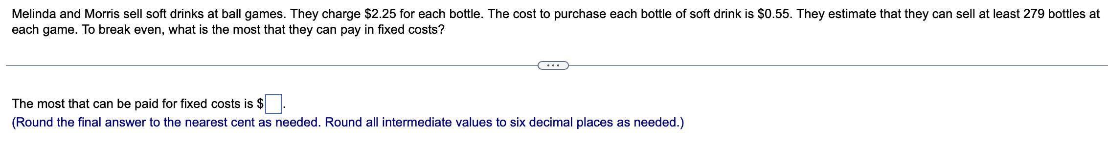 Solved Melinda and Morris sell soft drinks at ball games. | Chegg.com