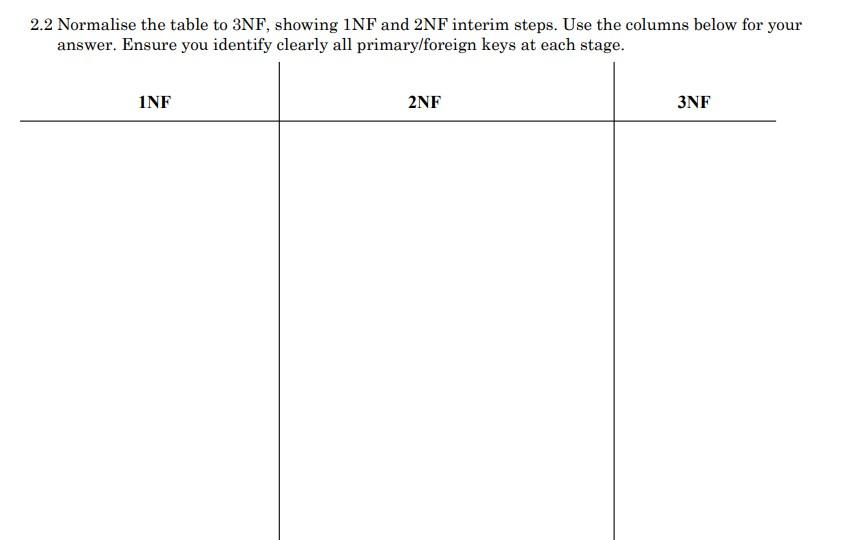 Solved 1.2 EBL would like their suppliers' IDs, names and | Chegg.com