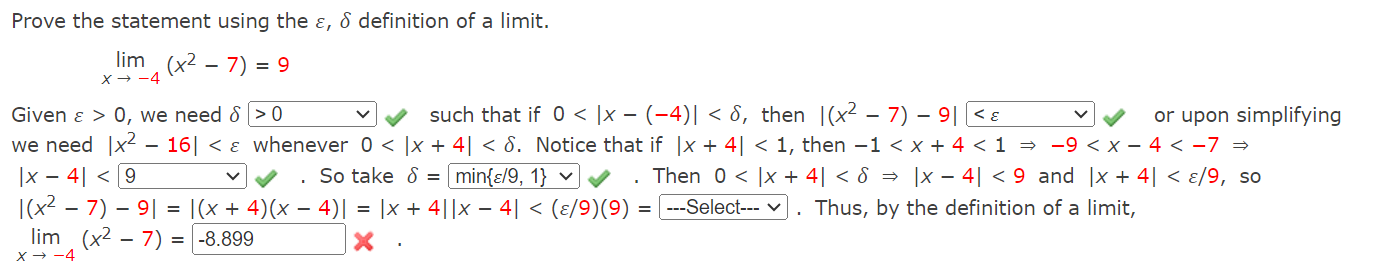 Solved Prove the statement using the 𝜀, 𝛿 definition of a | Chegg.com