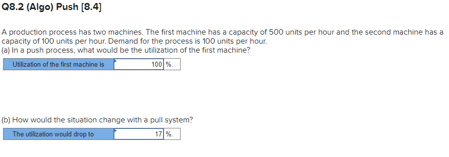 Solved A production process has two machines. The first | Chegg.com