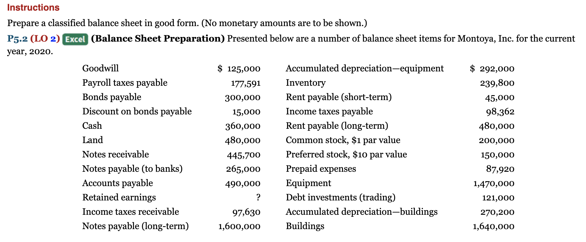 Solved Instructions Prepare A Classified Balance Sheet In Chegg solved-instructions-prepare-a-classified-balance-sheet-in-chegg