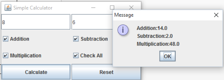 Solved Develop a Simple Calculator by applying arithmetic | Chegg.com
