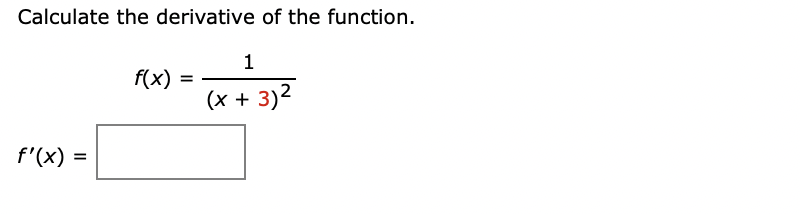 Solved Calculate the derivative of the function. HINT [See | Chegg.com
