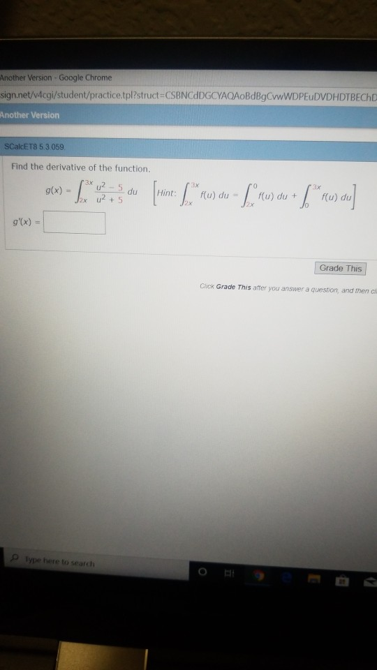 Solved Another Version - Google Chrome | Chegg.com