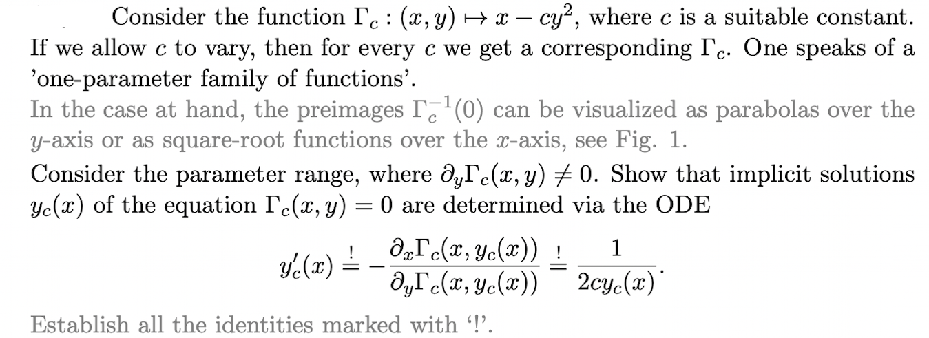 Solved A real-valued function f : ℝ ⊃ I → ℝ, x→f(x) | Chegg.com
