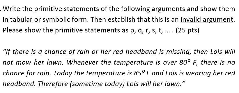 Solved .Write the primitive statements of the following | Chegg.com