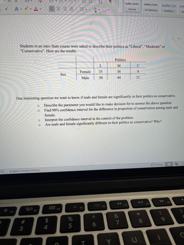 Solved Students in an intro Stats course were asked to | Chegg.com