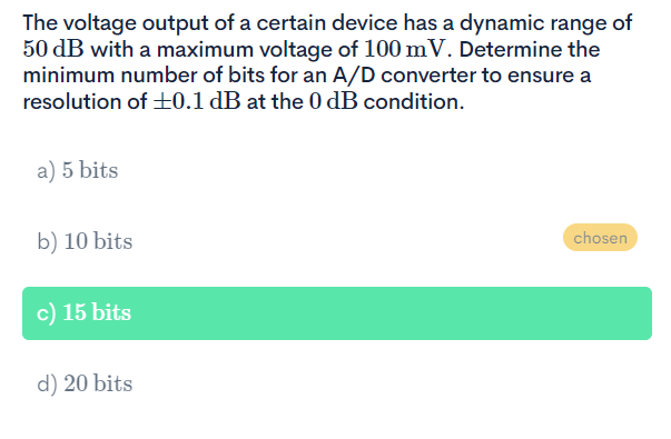 Solved The voltage output of a certain device has a dynamic | Chegg.com