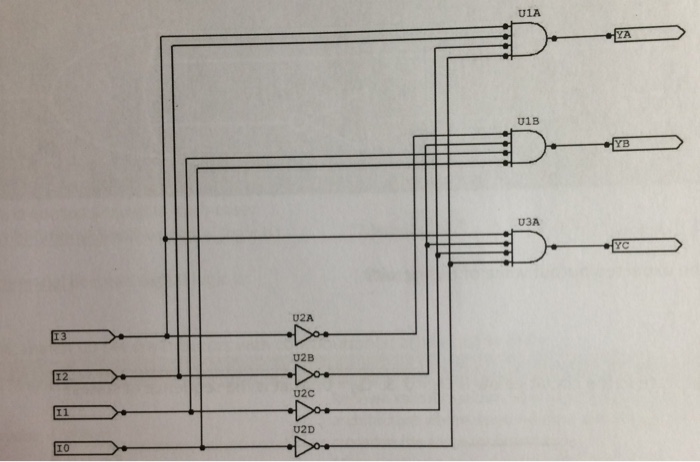 Solved U1A U1B YB U3A U2A U2B U2C U2D I0 | Chegg.com