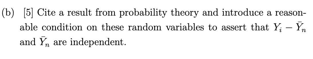 Solved A [5] Consider A Set Of Independent And Identically