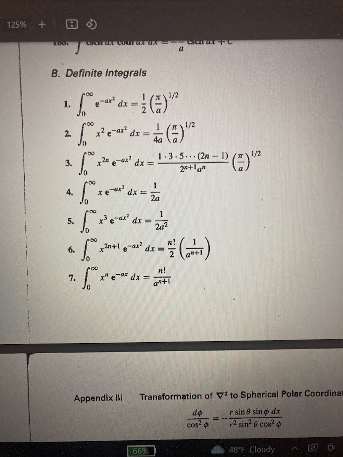 Solved I'm having a bit of trouble with definite integrals, | Chegg.com