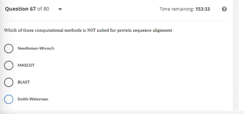 Solved Which of these computational methods is NOT suited | Chegg.com