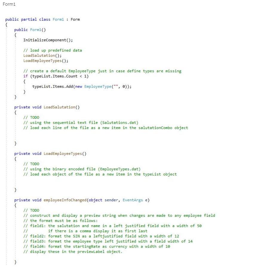 Solved 1. (3 marks) Using the sequential text file | Chegg.com