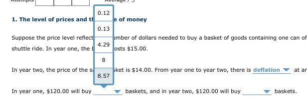 Solved Suppose the price level reflects the number of | Chegg.com
