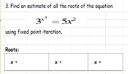 Solved 3. Find an estimate of all the roots of the equation | Chegg.com
