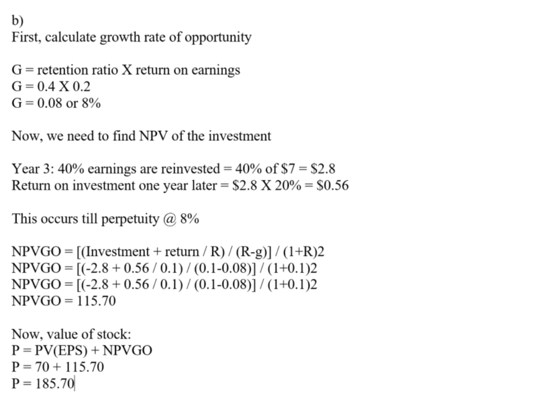 Solved My question is, ﻿why when calculating the NPVGO, are | Chegg.com