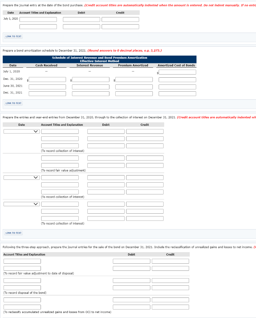 Solved Prepare the journal entry at the date of the bond | Chegg.com