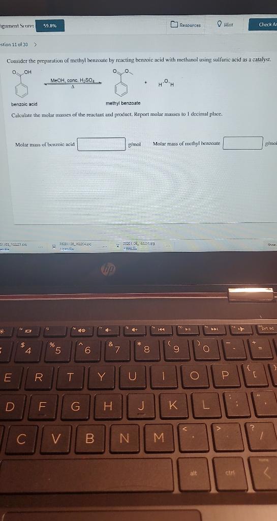 Solved ignment Score 59.8% Resources 2 Hint Check Ar stion | Chegg.com Solved ignment Score 59.8% Resources 2 Hint Check Ar stion | Chegg.com