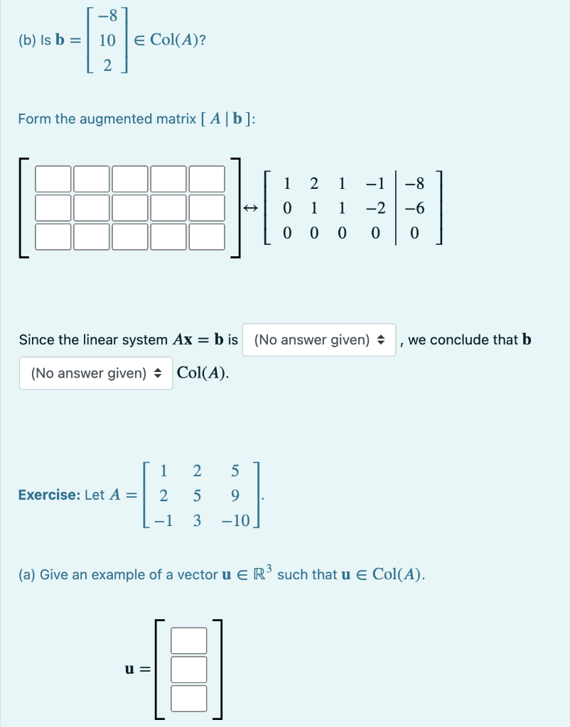 Solved Spanning Sets for a Subspace Remark: The theorem in | Chegg.com
