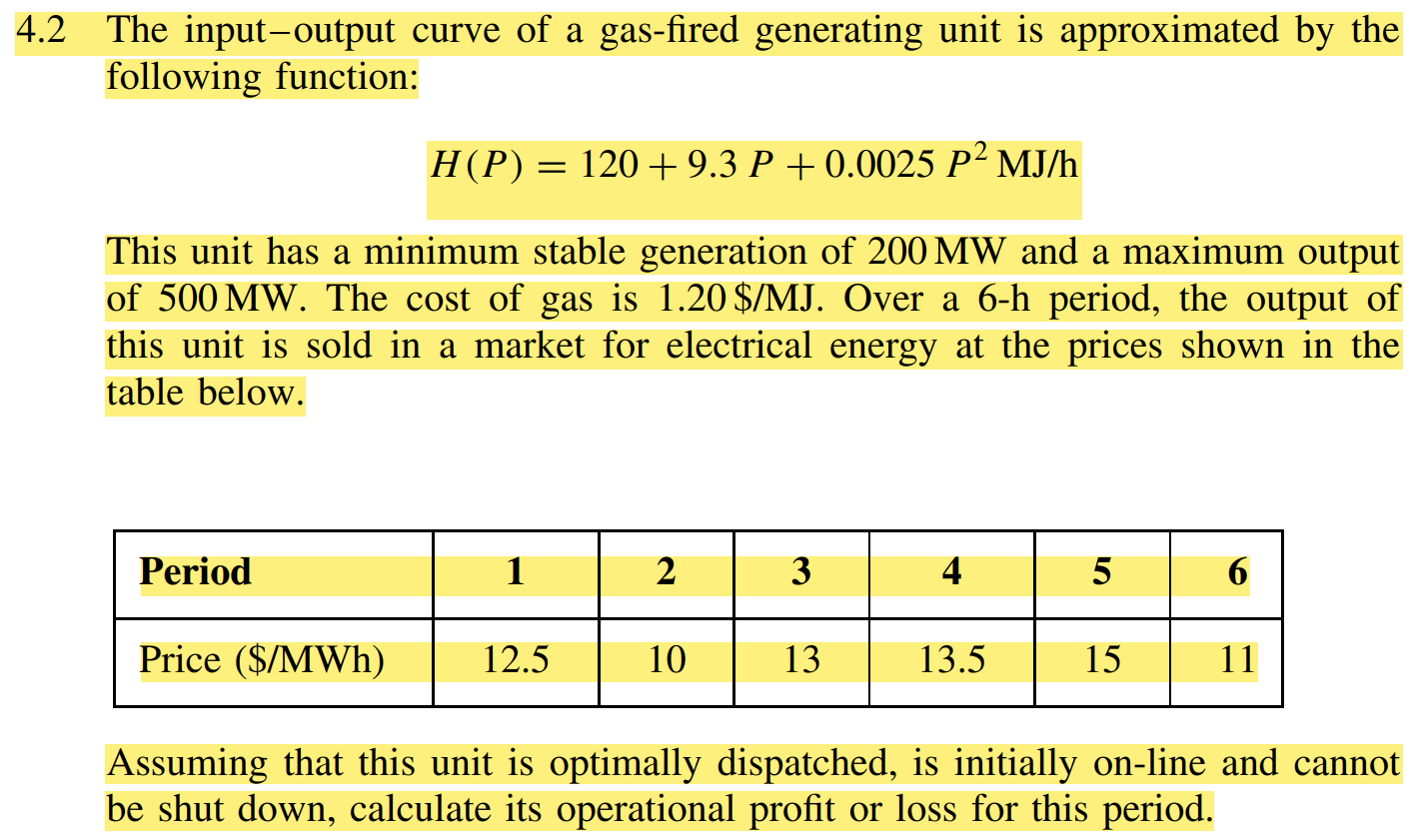 Solved THE ANSWER IS: The unit makes an operational profit | Chegg.com